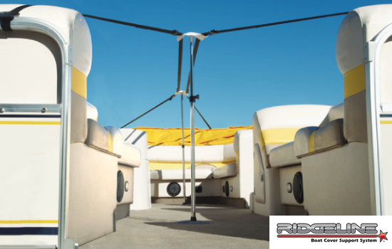 Ridgeline Pontoon Boat Cover Support System